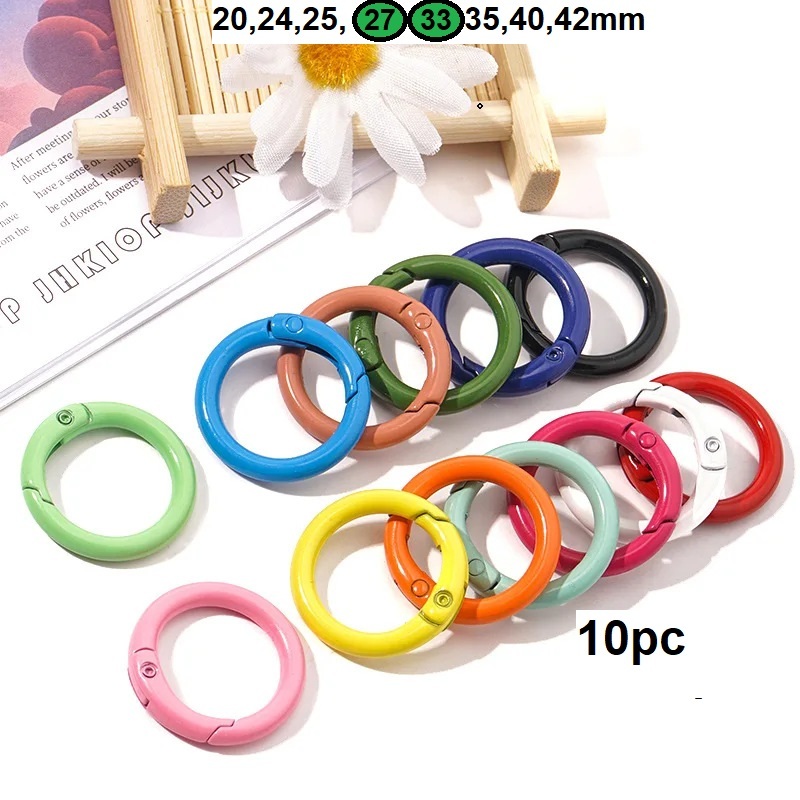 Jual Ring Besi Buka Tutup Warna-Warni 27mm-33mm Harga/10Pc | Shopee ...