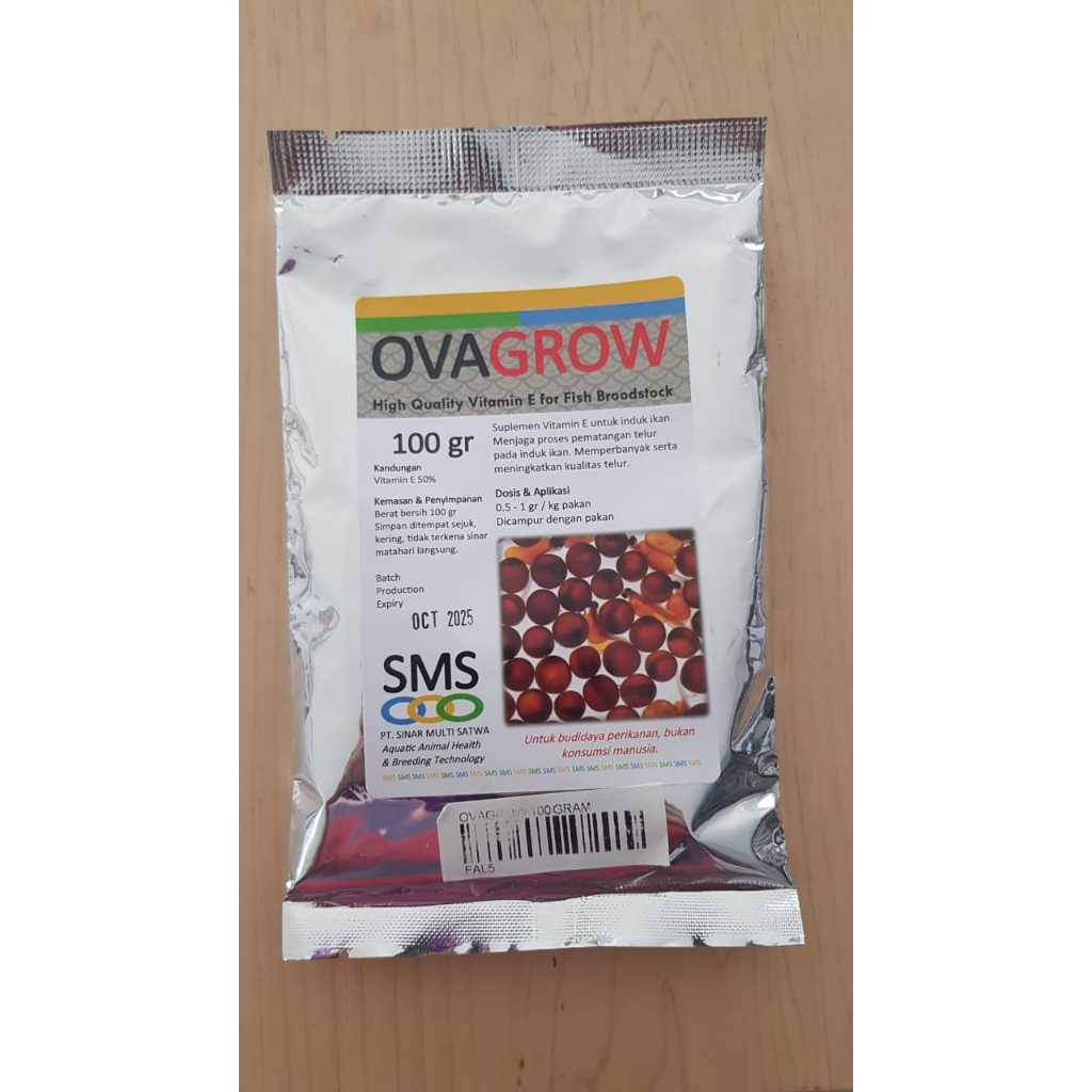 Jual OVAGROW 100 GRAM / VITAMIN INDUK IKAN | Shopee Indonesia