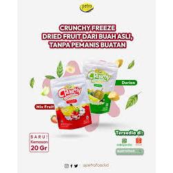 Jual Buah Kering/Crunchy Durian/Freeze Dried Fruit Durian 10gr/Buah ...