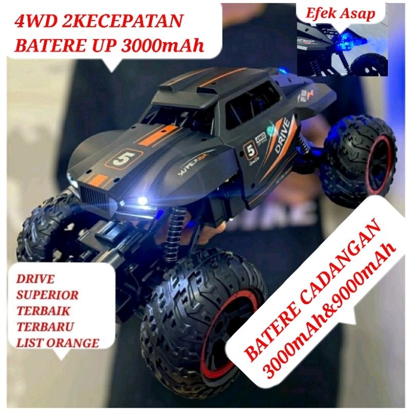 Jual Mobil remot Kontrol RC 2,4 Ghz Jeep Offroad 4WD Keluar Asap Mainan Remote Control | Shopee ...
