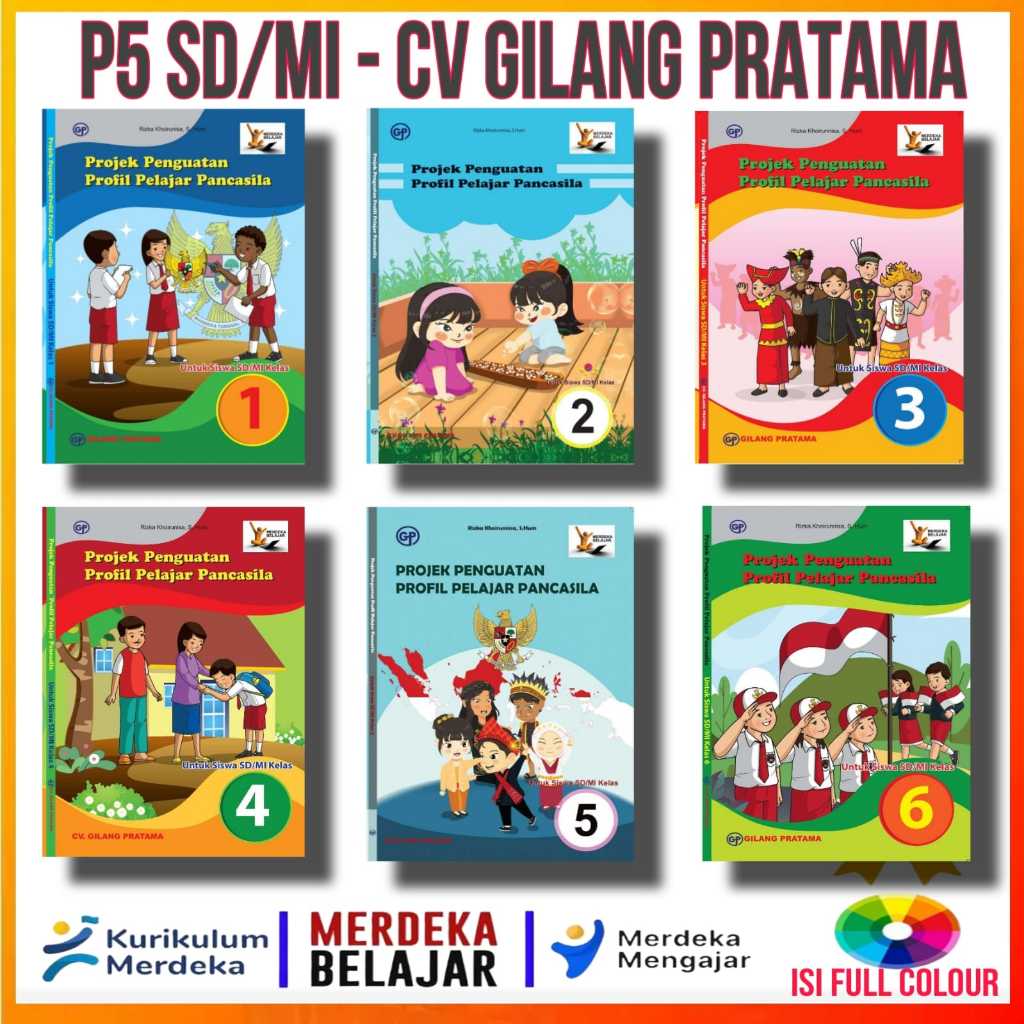 Jual Buku Projek Penguatan Profil Pelajar Pancasila - P5 SD / MI ...