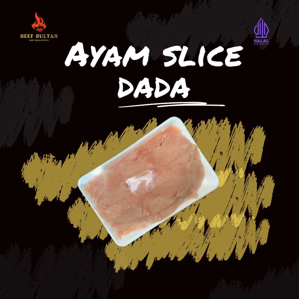 Jual (Bisa Instan) Daging Ayam Slice Dada 500gr | Dada Ayam Slice ...