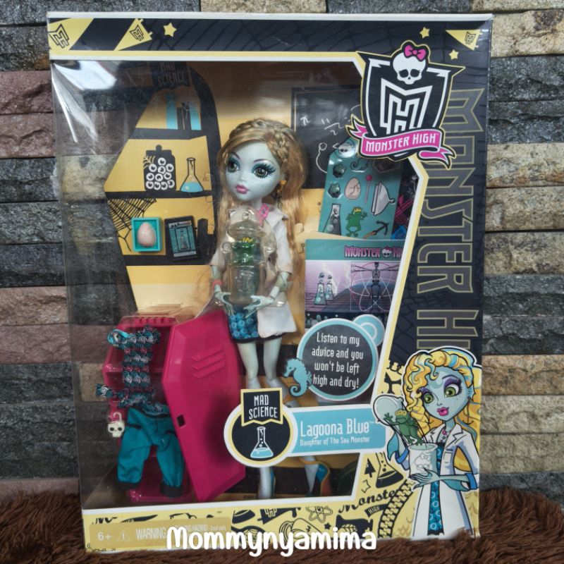 Jual Monster High Lagoona Blue Classroom Mad Science (RARE) | Shopee ...