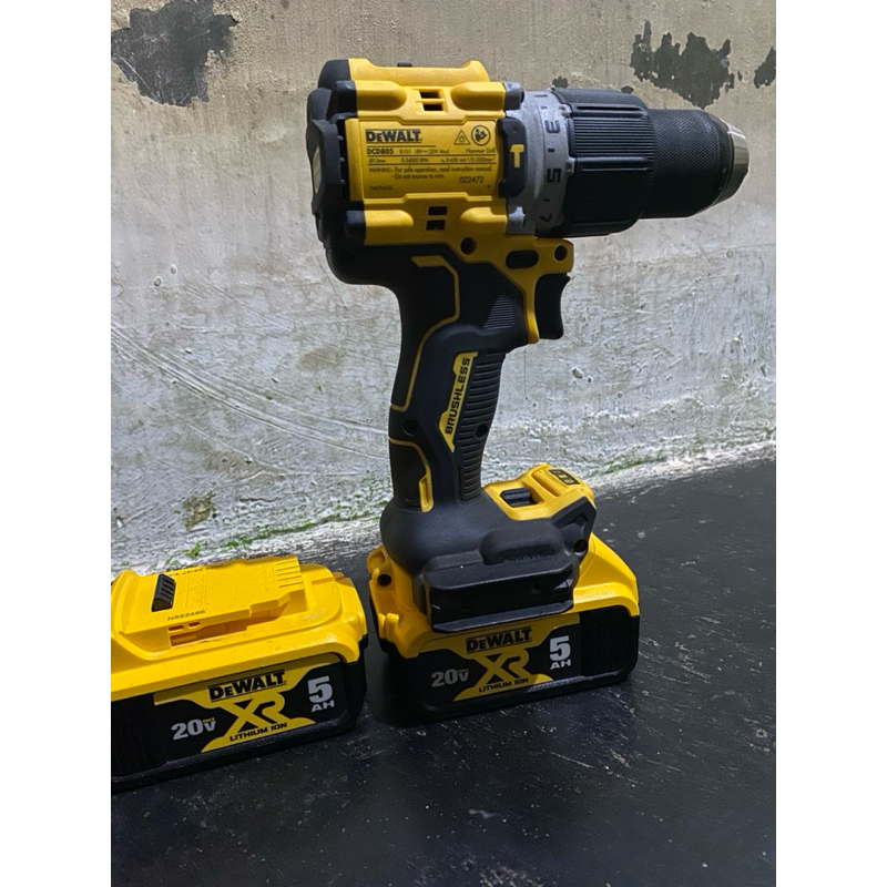 Jual DeWalt dcd805 dengan paket 2 baterai dcb184 5ah | Shopee Indonesia