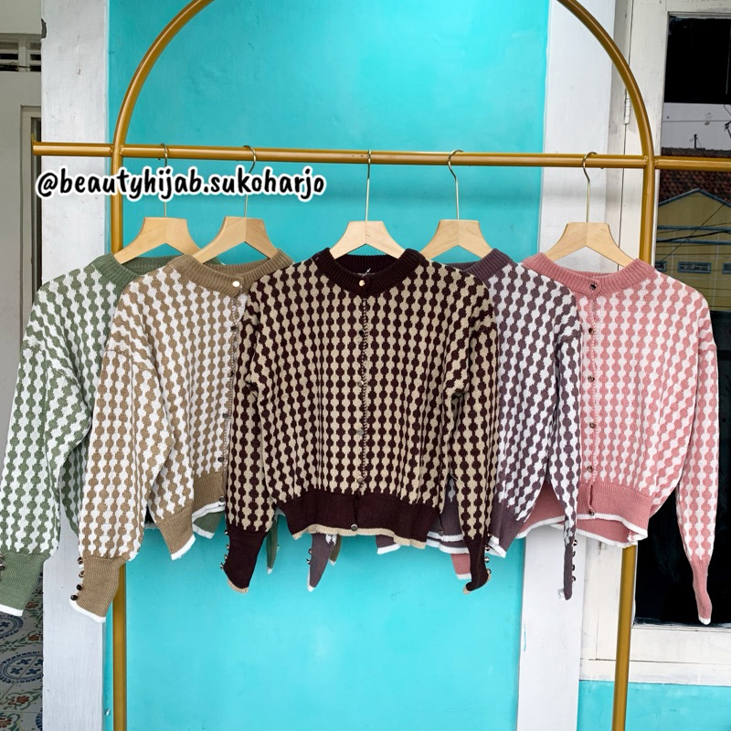 Jual Atasan Rajut Inara | Shopee Indonesia