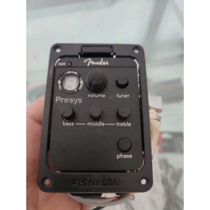 Jual Preamp Acoustic Fender Fishman Presys Original | Shopee Indonesia
