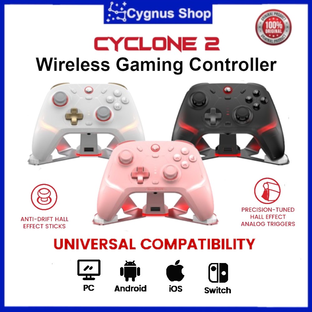 Jual GameSir Cyclone 2 Wireless Hall Effect Stick Controller Gamepad ...