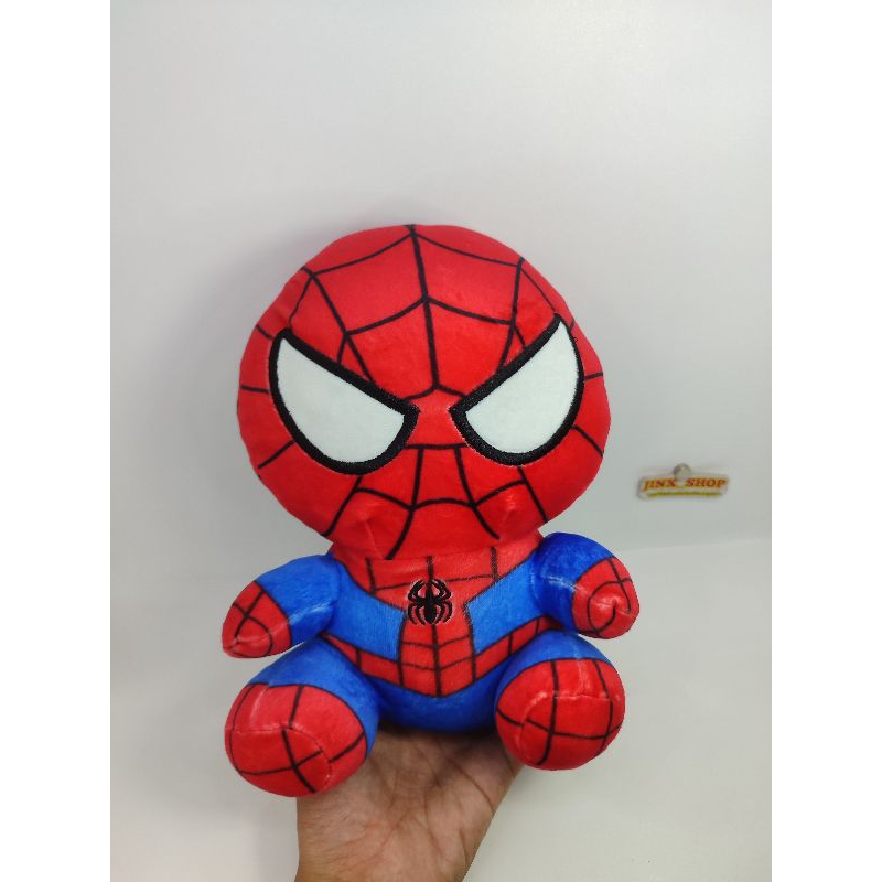 Jual boneka Spiderman spider Man original soft cut brand | Shopee Indonesia