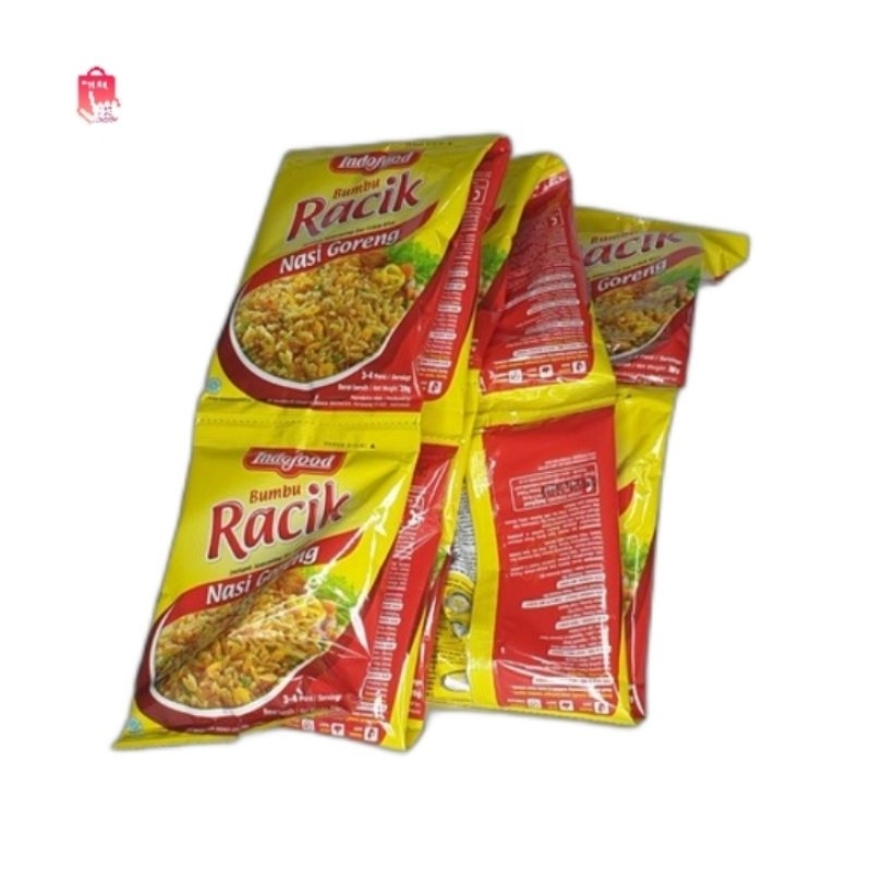 Jual Indofood Bumbu Racik Nasi Goreng (1 renceng/10 sachet) | Shopee ...