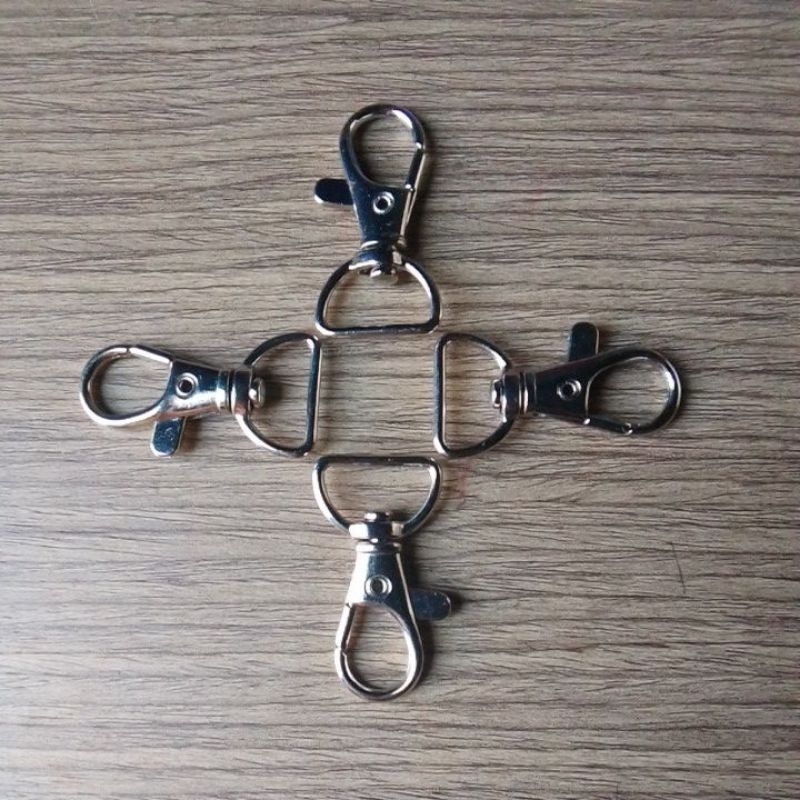 Jual Kew Kew Besi Cantelan Pengait Gantungan Pita lanyard IdCard Name ...