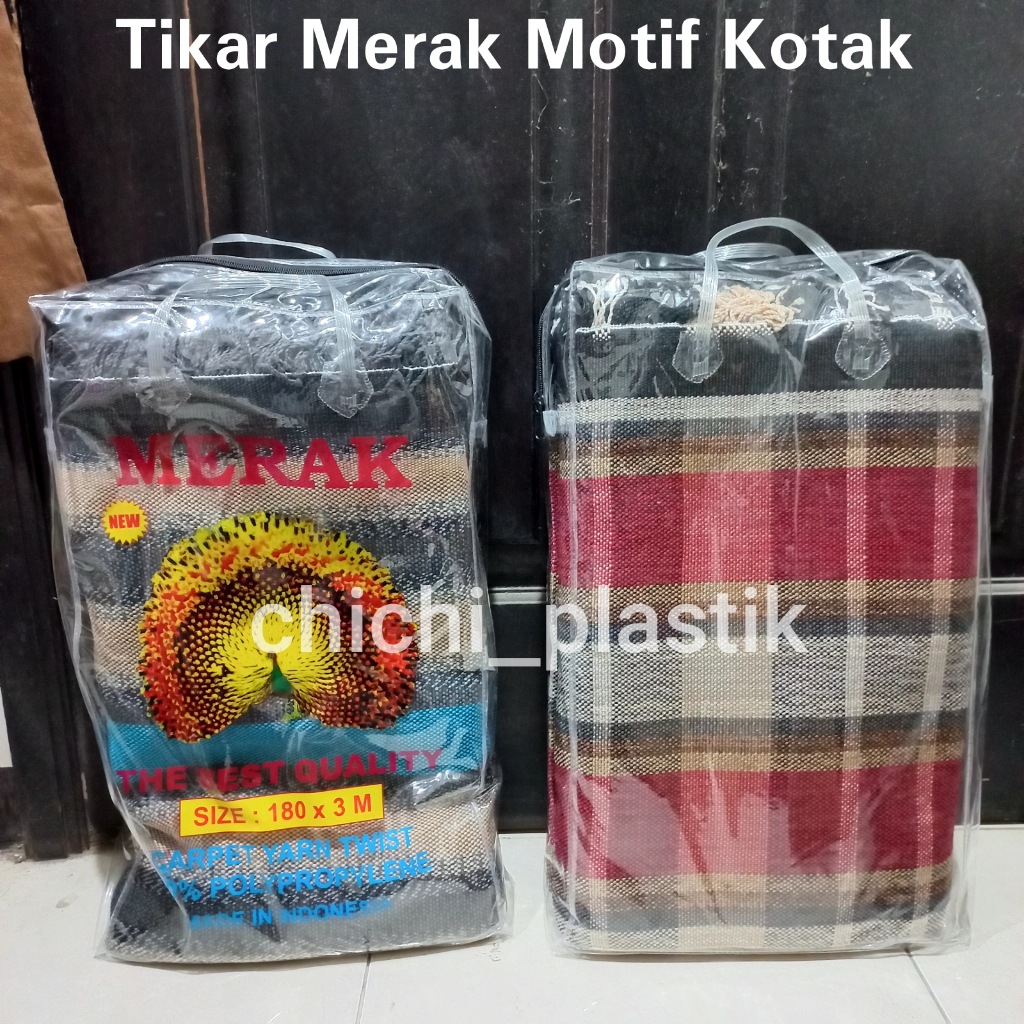 Jual Tikar MERAK MOTIF KOTAK TIKAR LIPAT TENUN MERAK MOTIF KOTAK FULL ...
