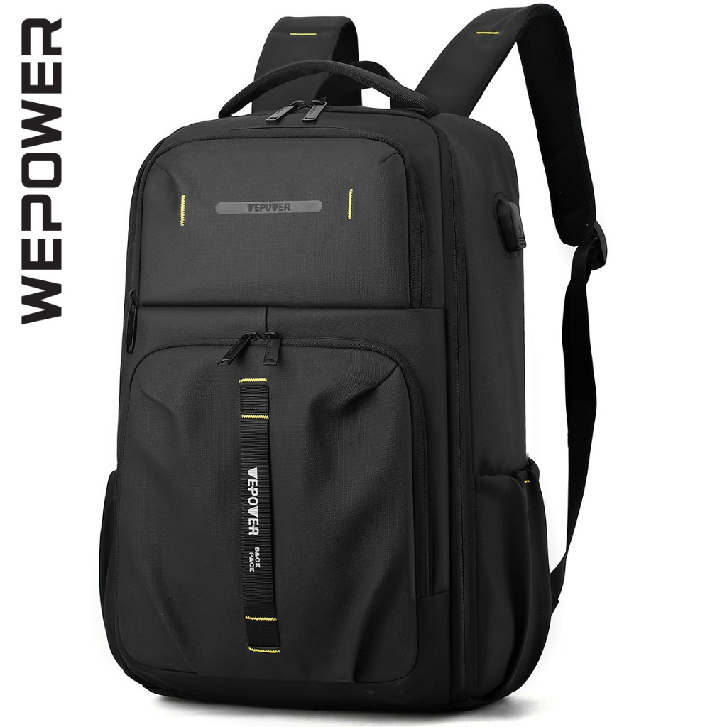 Jual WEPOWER 1288 Tas Punggung Pria Ransel Laptop USB Port WP | Shopee Indonesia