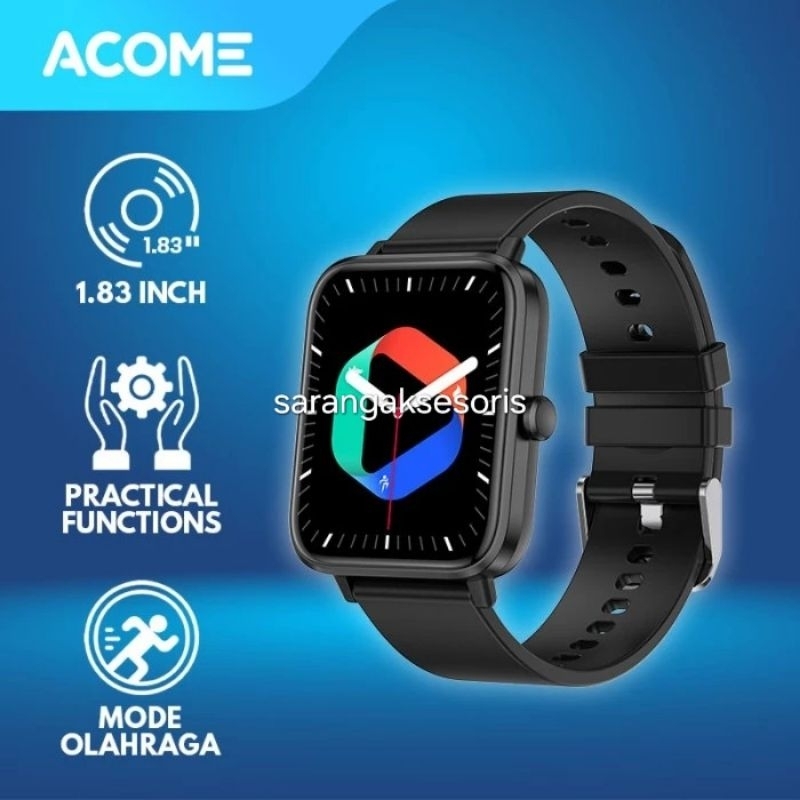 Jual Acome S1 SmartWatch Sport Smart Watch Band Waterproof Jam Tangan ...