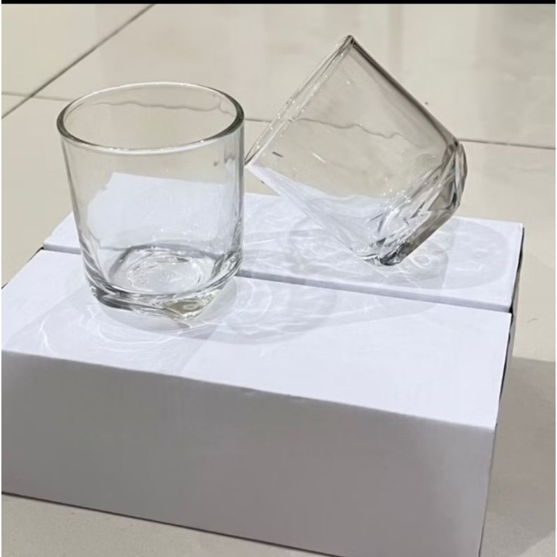 Jual gelas miring polos aesthetic | Shopee Indonesia