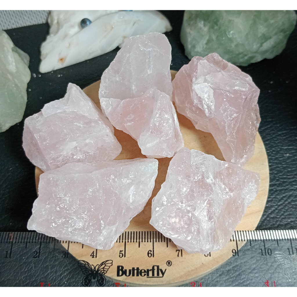 Jual Natural Pink Rose Quartz Rough 3-5 cm paket 200 Grams (1) | Shopee ...