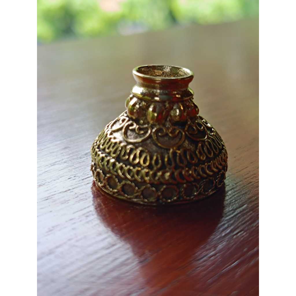 Jual Mendak Selut Keris motif Waru Pitu - Bahan Kuningan | Shopee Indonesia