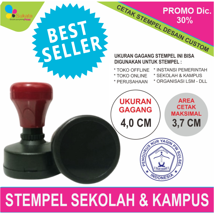 Jual STEMPEL SEKOLAH YAYASAN LEMBAGA INSTANSI DESAIN CUSTOM STEMPEL KAMPUS STEMPEL KELURAHAN ...