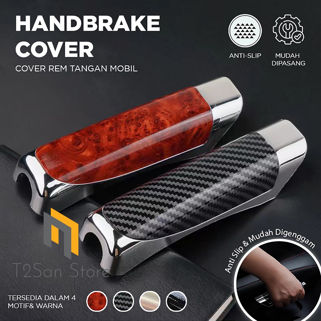 Jual Cover Handle Rem Tangan Mobil / Cover Hand Brake Car Motif Kayu ...