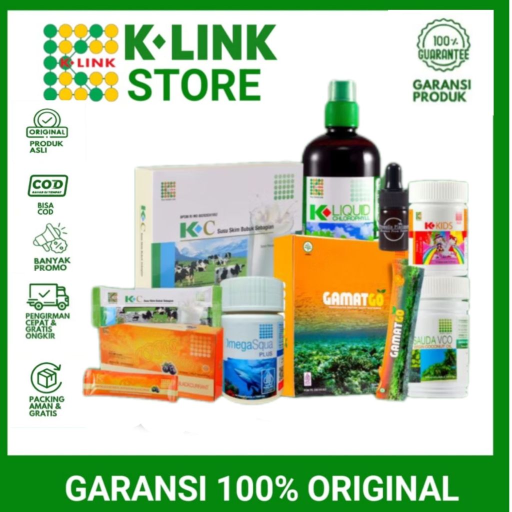 Jual GARANSI 100% ORI PRODUK K LINK STORE OFFICIAL STORE KLINK RESMI ...