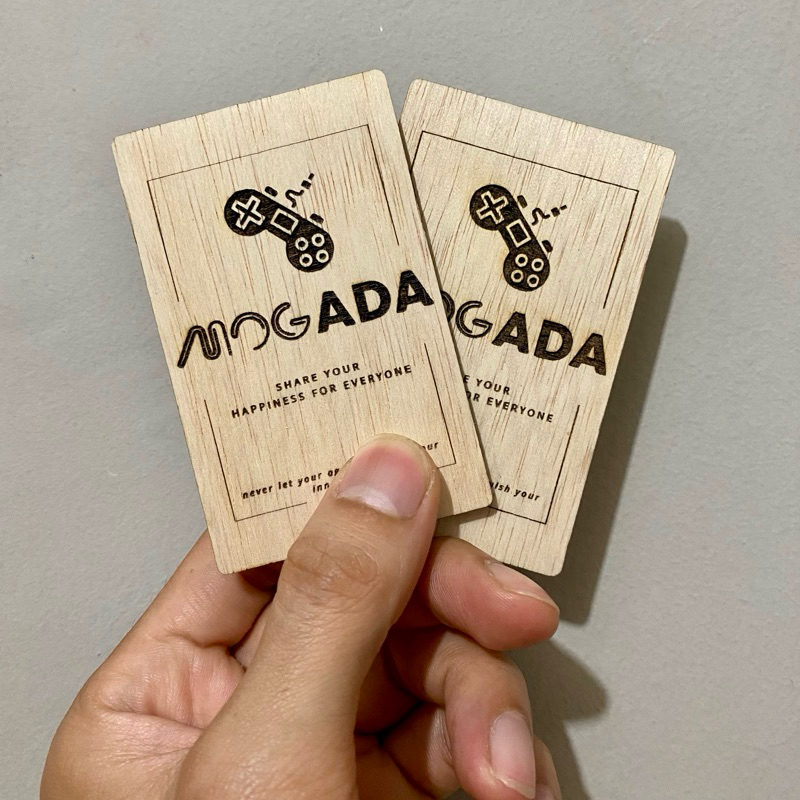 Jual Kartu Nama Kayu | Merchandise Kayu | Souvenir Kayu | Gantungan ...