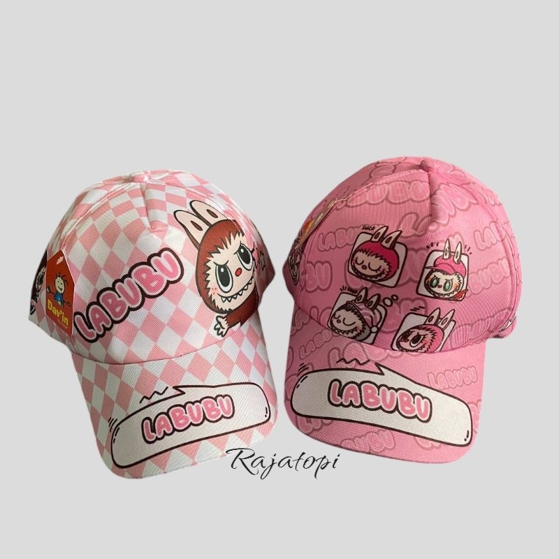 Jual Topi Labubu Viral / Topi Labubu Anak Perempuan Usia 3 - 10 Tahun ...