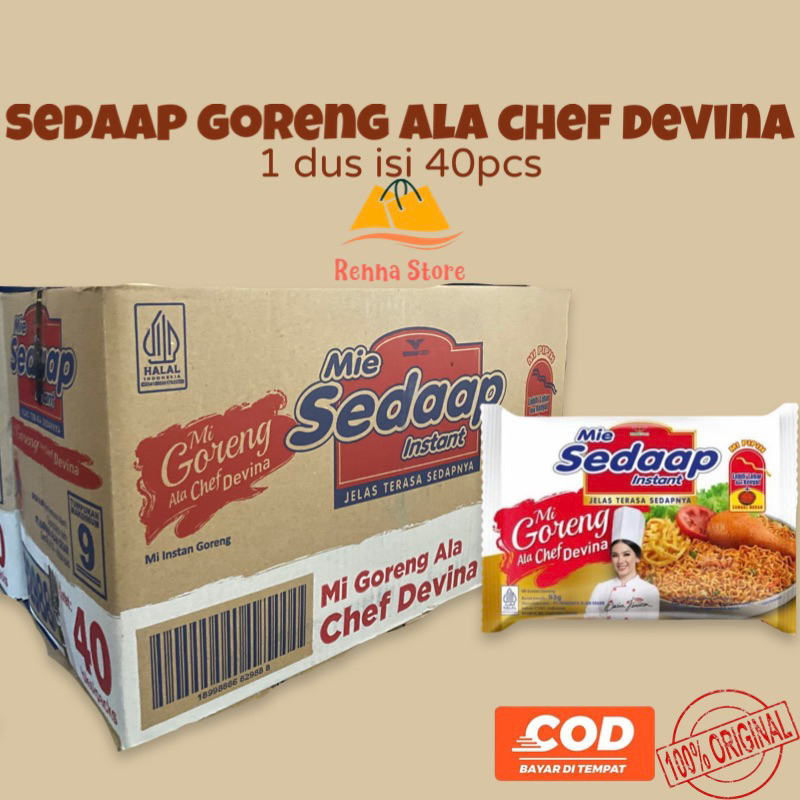 Jual SEDAAP PROMO Mie Goreng Devina Ayam Bawang Singapore Laksa (1dus ...