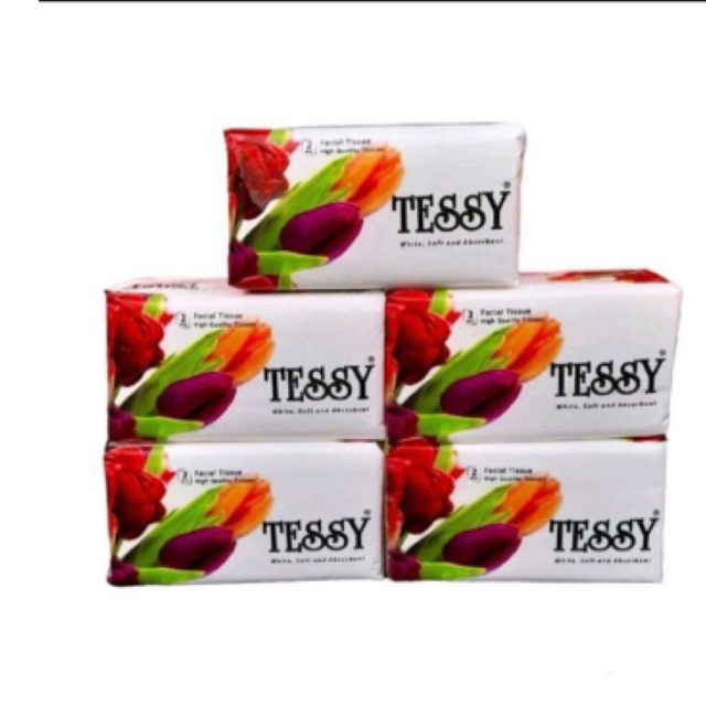 Jual TISSU TESSY FACIAL 2PLY/ 250 SACHET | Shopee Indonesia