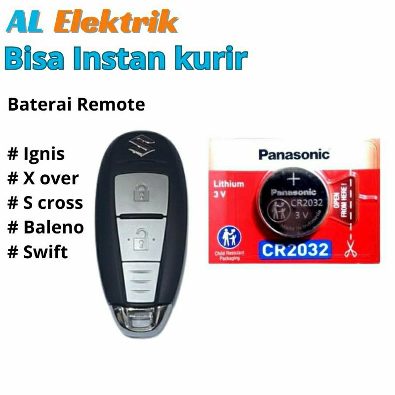 Jual Baterai batre kunci remote mobil Suzuki Ignis X Over S Cross ...