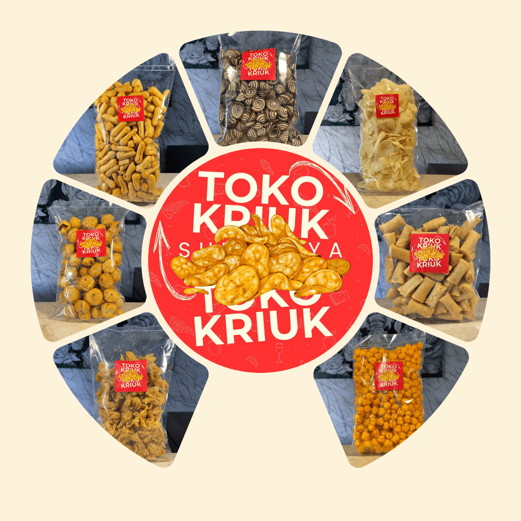 Jual Snack Toko Kriuk HARGA PROMO PEMBUKAAN - Snack Kering - Homemade ...
