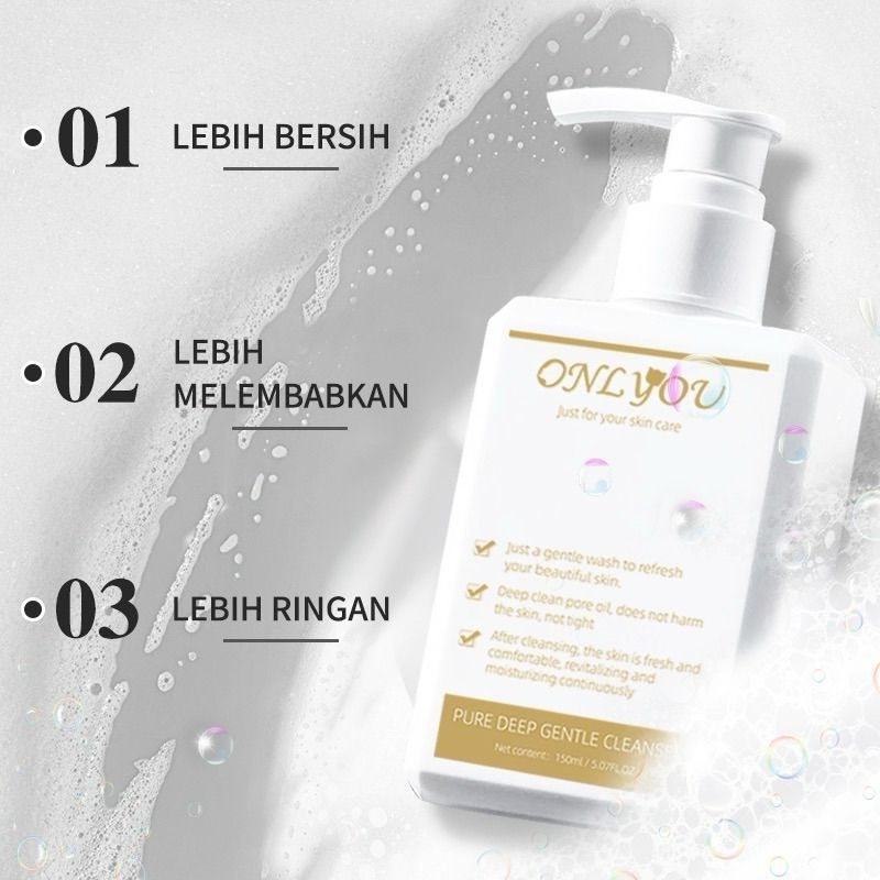 Jual ONLYOU PURE DEEP GENTLE CLEANSER 150ML | Shopee Indonesia