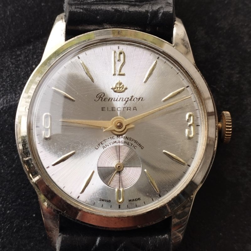 Jual Jam Vintage Sub Second REMINGTON Electra antimagmetic Swiss Made ...