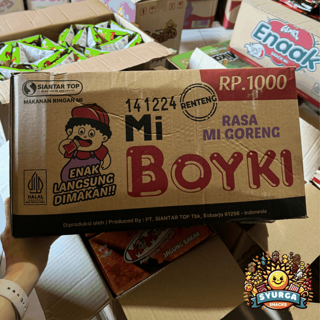 Jual Boyki Mie Goreng Dus (8x10 @16Gr) | Shopee Indonesia