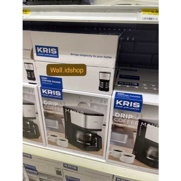Jual Kris 750 Ml Coffee Maker 600 Watt - Hitam dan Putih | Shopee Indonesia