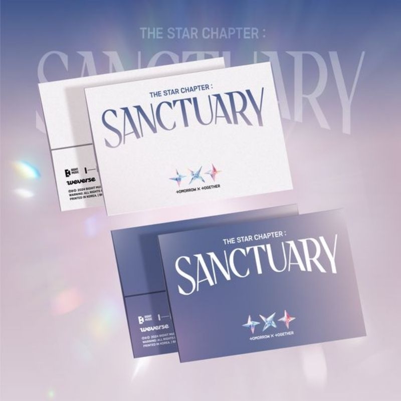 Jual PO Album Tomorrow X Together TXT The Star Chapter : SANCTUARY (Weverse Albums ver.) [BACA ...
