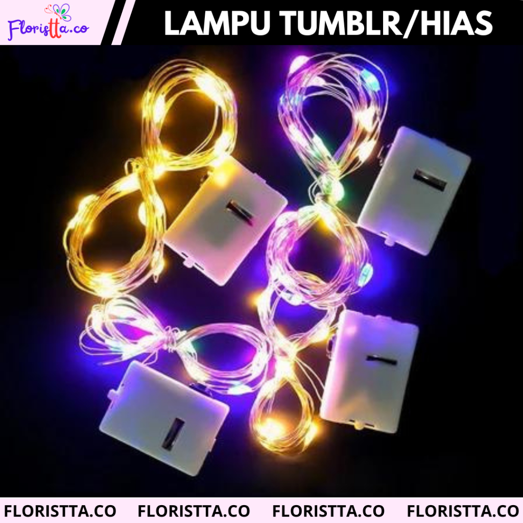 Jual lampu dekorasi bunga/lampu led/lampu tumblr/ lampu layangan ...