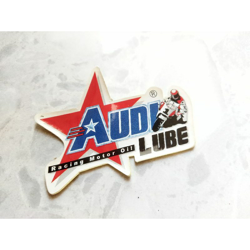 Jual Sticker Stiker Jadul Oli Audi Lube NOS | Shopee Indonesia