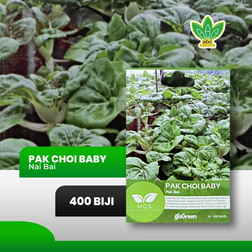 Jual Benih Pak Choi Baby Nai Bai MGS 400 | Shopee Indonesia