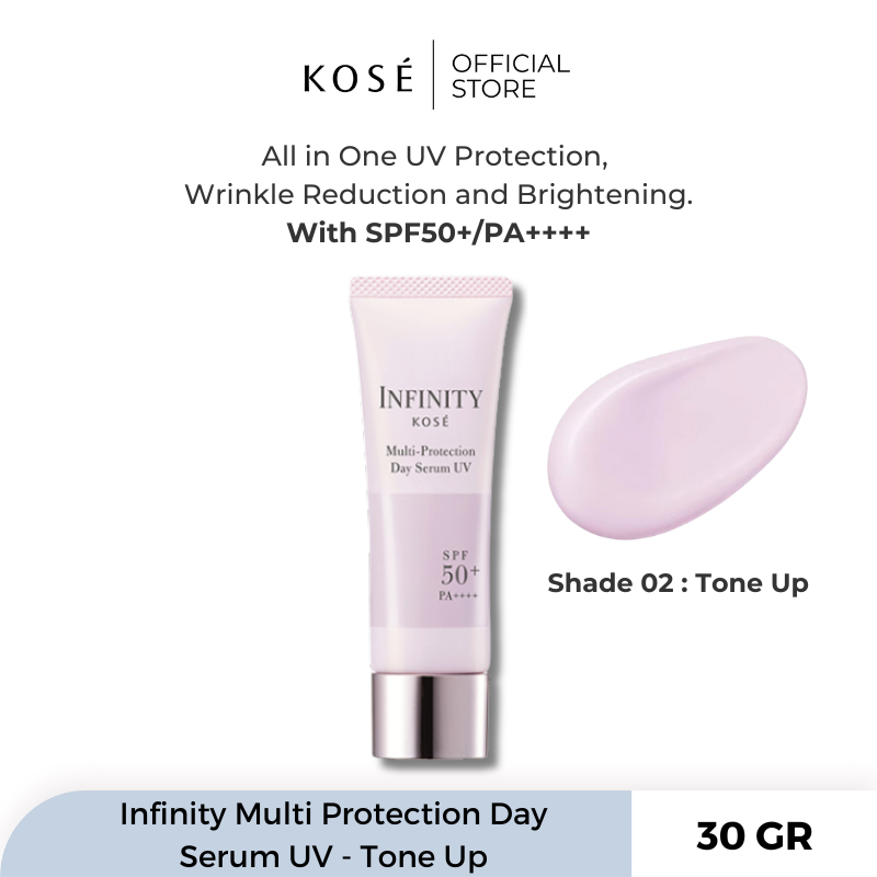 Jual KOSE Infinity Multi Protection Day Serum UV 02 Tone Up - 30gr | Shopee Indonesia