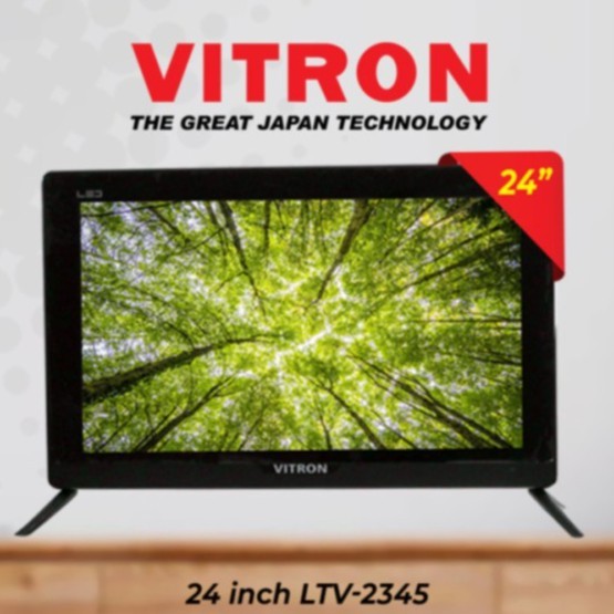 Jual TV Digital 24 Inch Vitron LTV2345 Murah HDMI USB Ready | Shopee ...