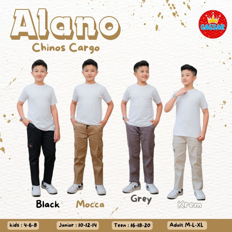Jual Celana Chinos Cargo Anak/Tanggung/Remaja/Dewasa laki-laki/pria ...