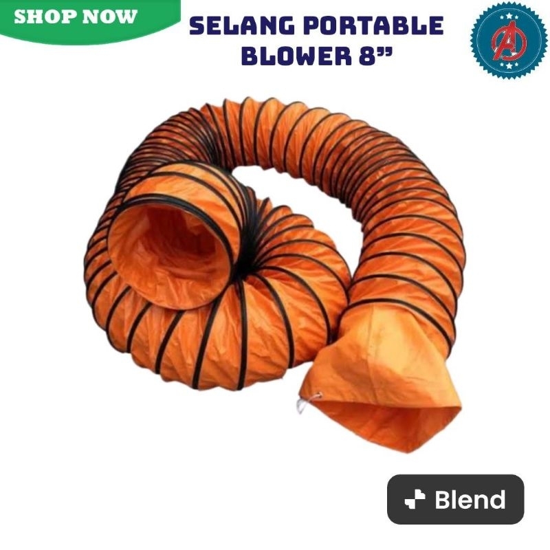 Jual Selang Portable Blower / Axial Blower 8 Inch (Panjang 5m) | Shopee ...
