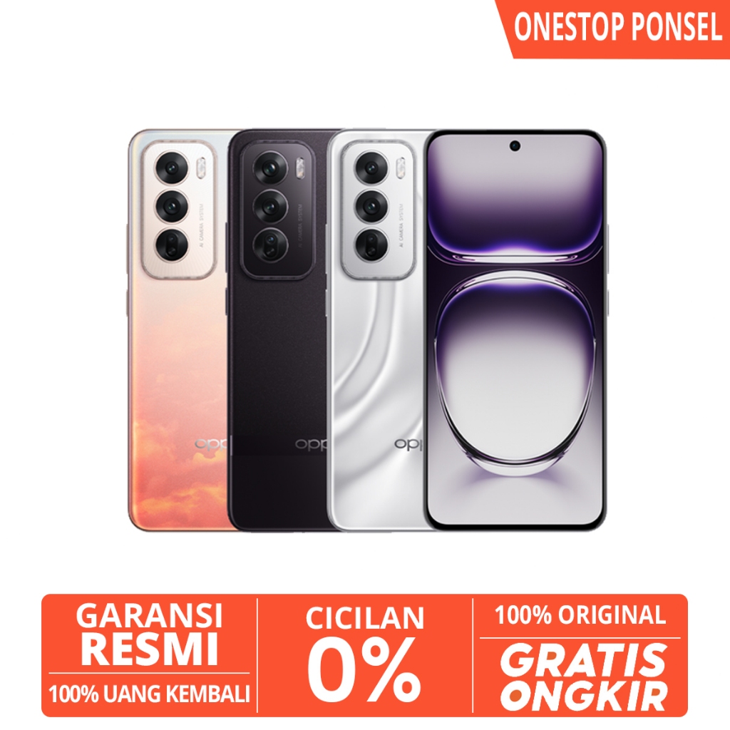 Jual OPPO Reno 12 5G 12/256GB Reno12 12GB 256GB Garansi Resm | Shopee ...