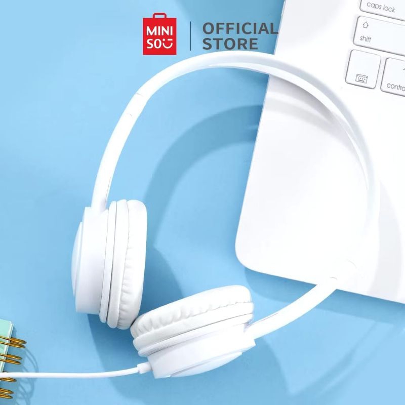 Jual HEADSET MINISO PUTIH | Shopee Indonesia