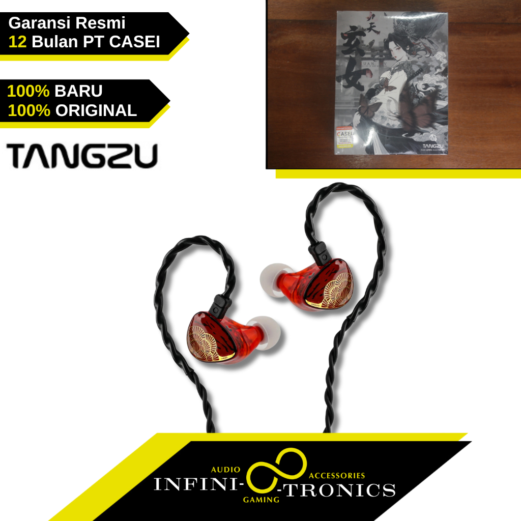 Jual Tangzu X HBB XuanNv / Xuan NV Dual Dynamic Driver Earphone In Ear ...