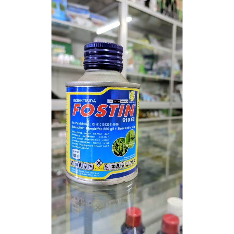 Jual FOSTIN INSEKTISIDA 610EC BAHAN AKTIF : Klorpirifos 550 g/l ...