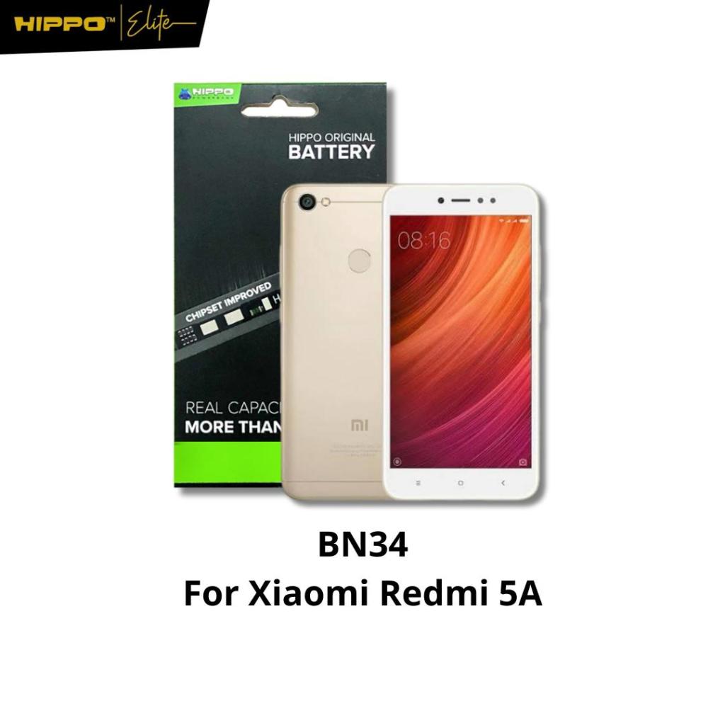 Jual Hippo Baterai Xiaomi Redmi 5A BN34 3000mAh Original Cell Battery ...