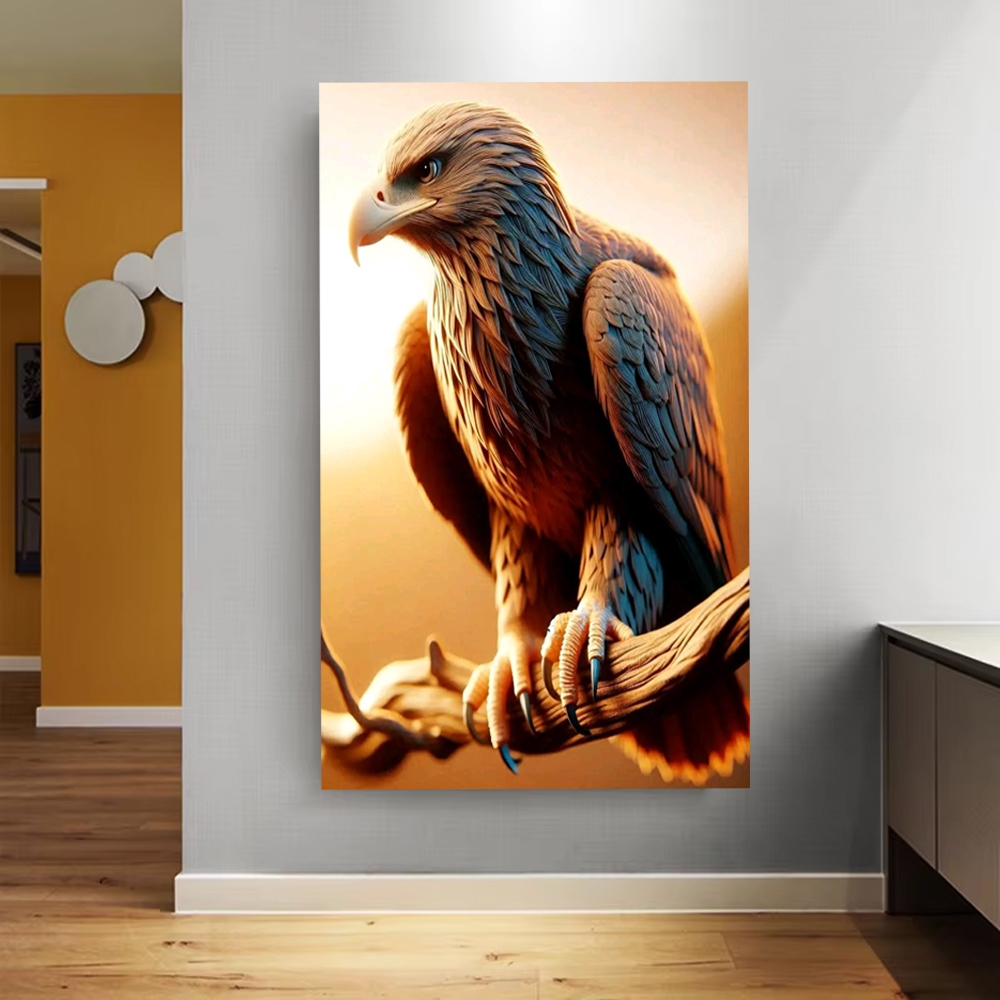 Jual BURUNG ELANG YANG GAGAH S3/POSTER CETAK/HIASAN DINDING/UKURAN ...