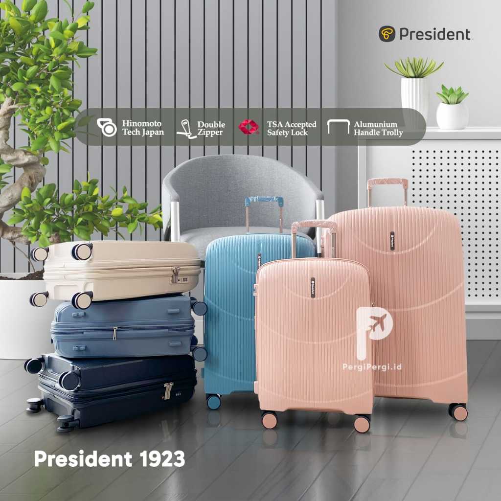 Jual Koper President Original Series 20 24 28 Inch TSA Lock Double ...