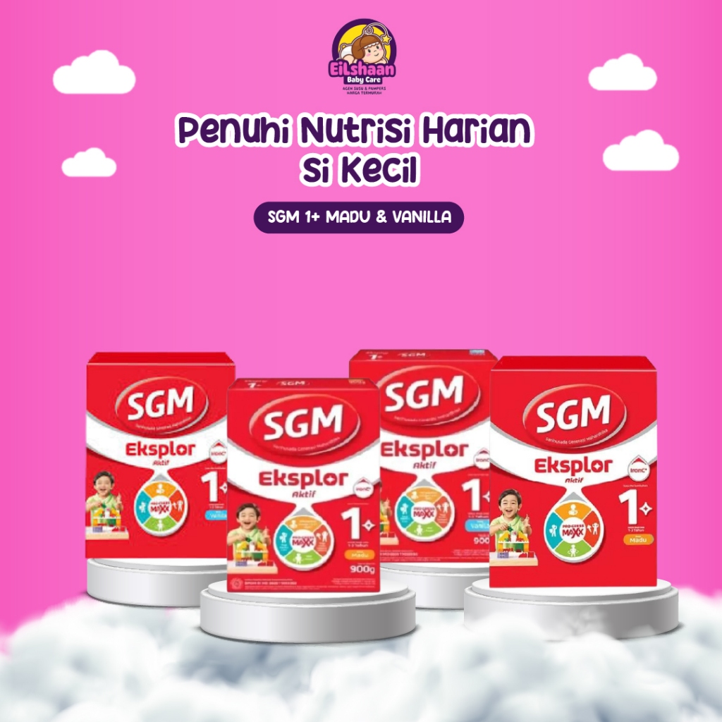 Jual Susu Bayi Formula SGM 1+ Rasa Madu Dan Vanilla Usia 1- 3 Tahun ...