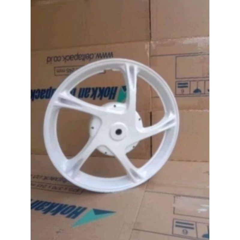 Jual VELG/PELEK BELAKANG WARNA PUTIH MOTOR YAMAHA MIO SPORTY/MIO SMILE ...